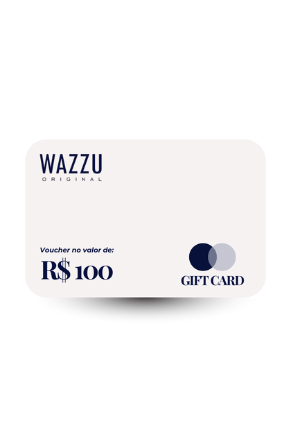 Cartão Presente Wazzu Original R$ 100